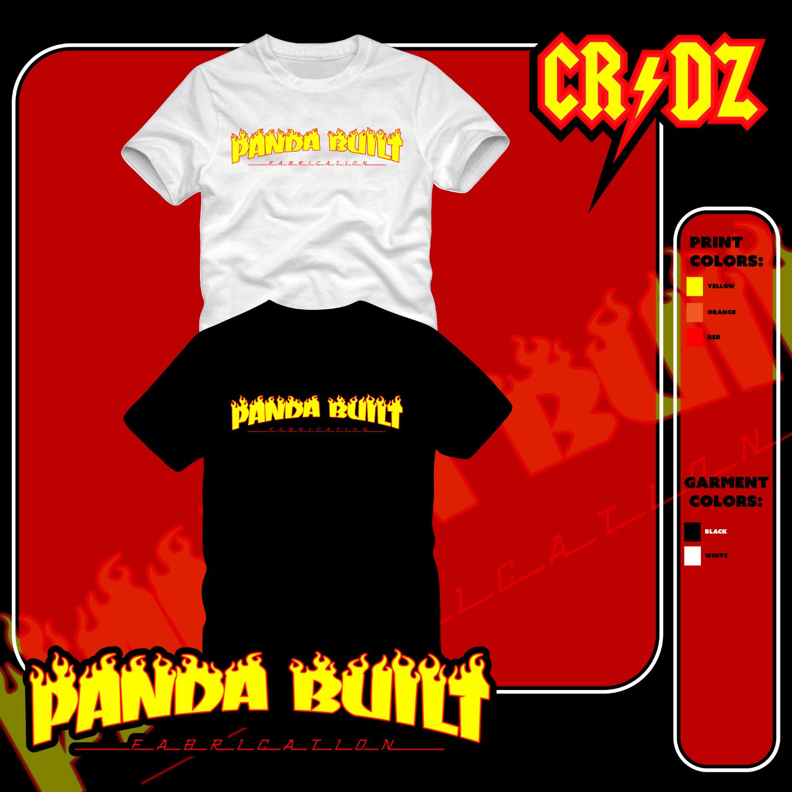 Panda Thrash T Shirt – Panda Built